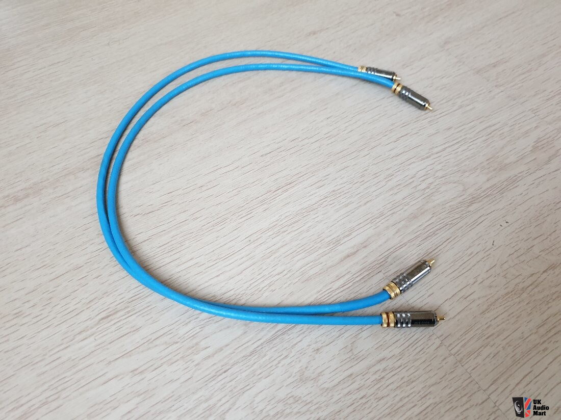 Siltech 4-72S pure silver interconnects wit wbt-0101 rca connectors ...