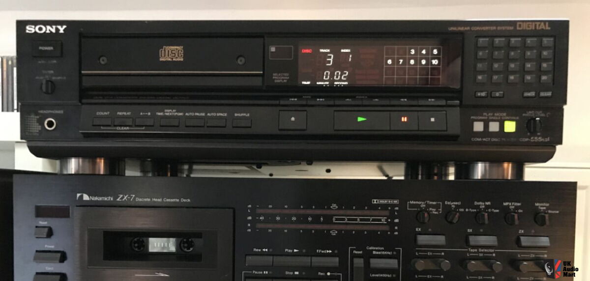 Sony CDP 555 ESD CD Player, fully working condition with original ...