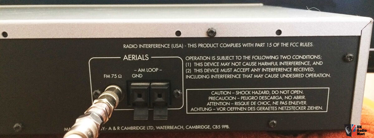 Arcam T51 AM / FM tuner Photo #2844038 - UK Audio Mart