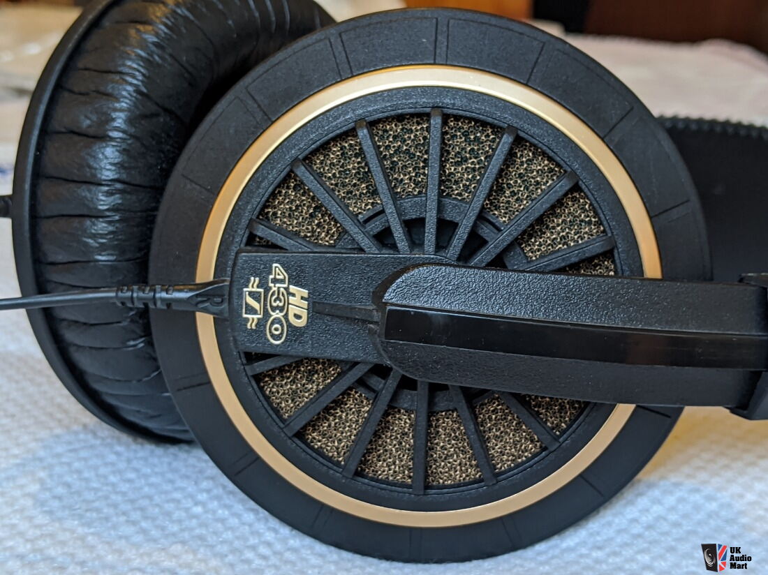 Sennheiser HD 430 Vintage Audiophile 600 Ohm Headphones, Excellent ...