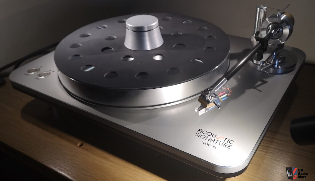 Acoustic Signature WOW XL Turntable with TA-1000 Tonearm & Soundsmith ...