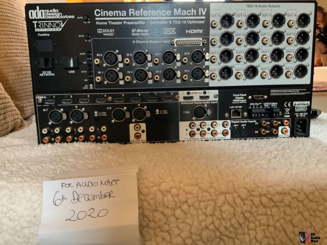 Ada Cinema Reference Mach IV Photo #3003070 - UK Audio Mart