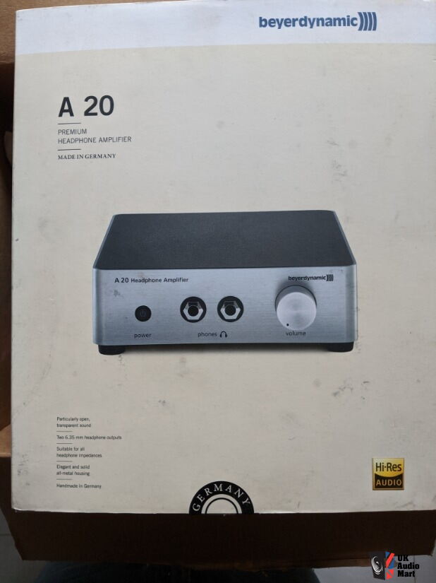 Beyerdynamic A20, Hi-End Audiophile headphone Amp, Excellent Condition ...