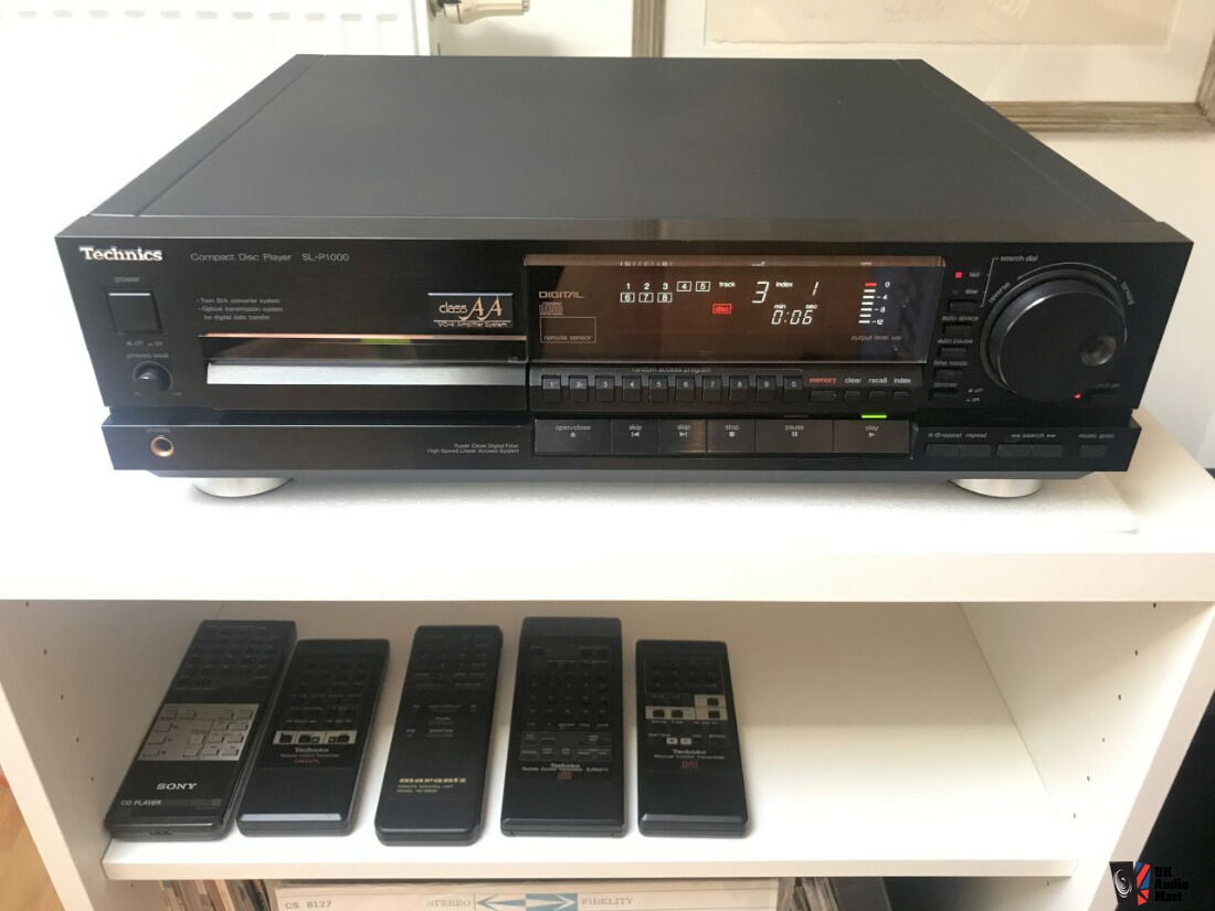 FOR SALE IS Technics SL P1000 CD Player with ACCESSORIES! Photo ...