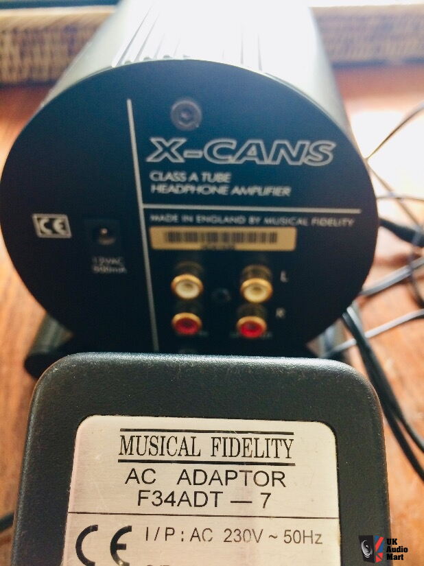 Musical Fidelity X-CANS tube headphone amplifier Photo #3098790 - UK ...