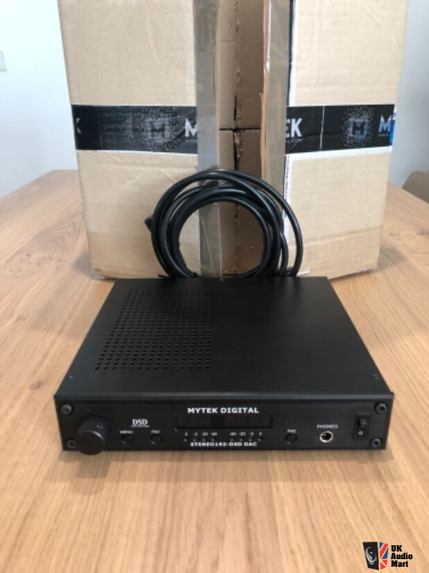 Mytek Audio Stereo 192-DSD DAC For Sale - UK Audio Mart