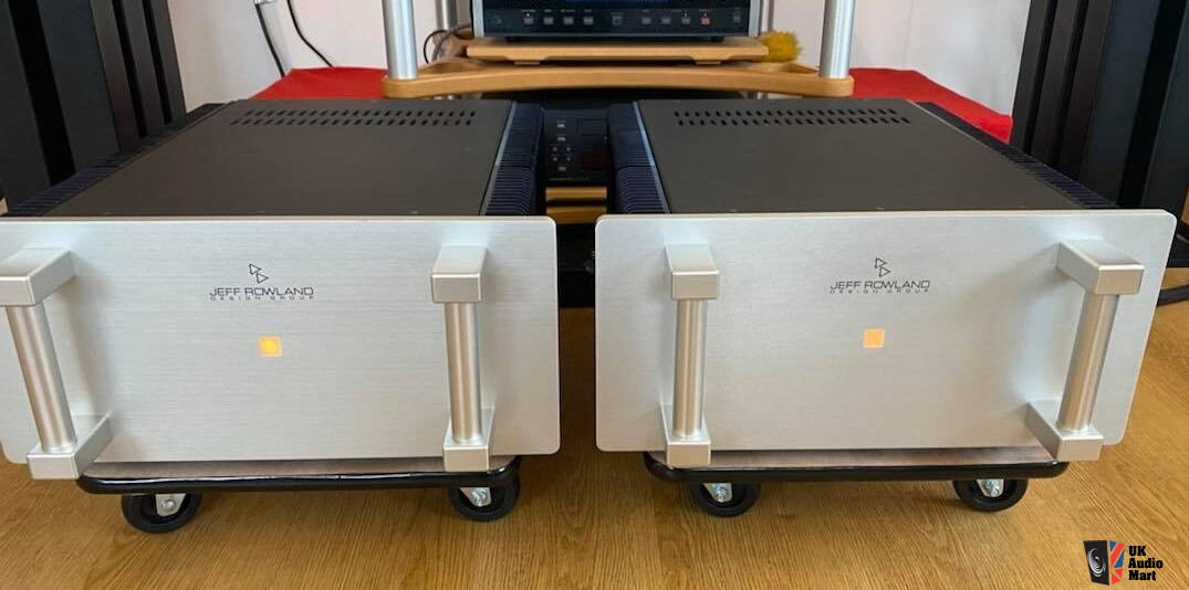 Jeff Rowland Model 7 Monoblock Amplifiers. ** Awesome 700 watt Power ...