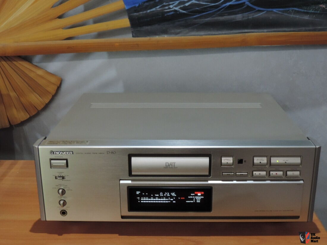 Pioneer D-80 DAT Exclusive Digital Audio Tape Deck For Sale - UK Audio Mart