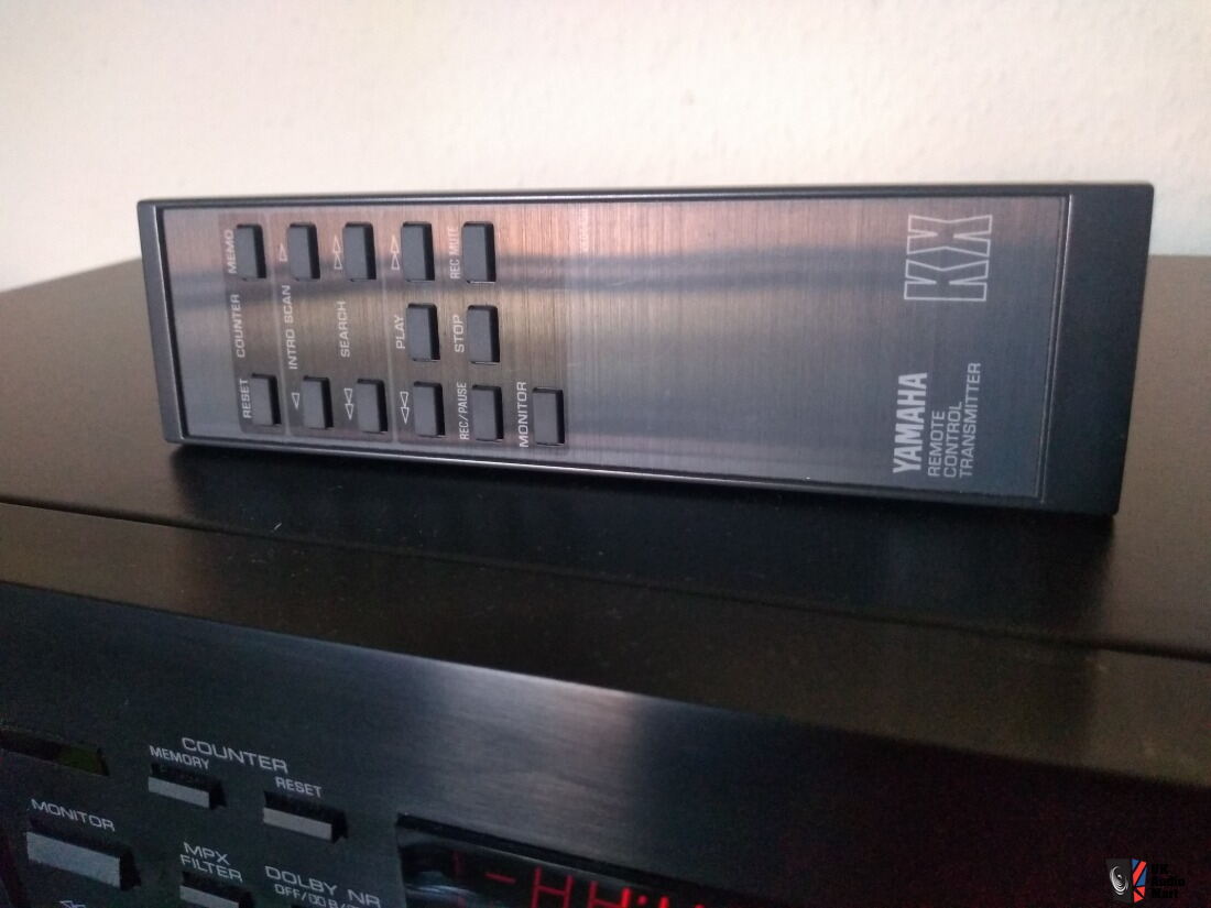 Yamaha KX-650 RS cassette player recorder + remote control Photo ...