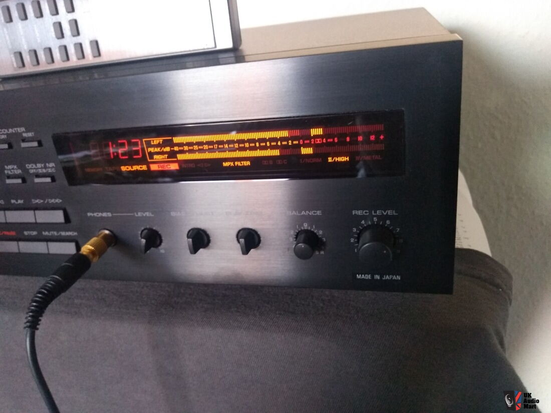 Yamaha KX-650 RS cassette player recorder + remote control Photo ...