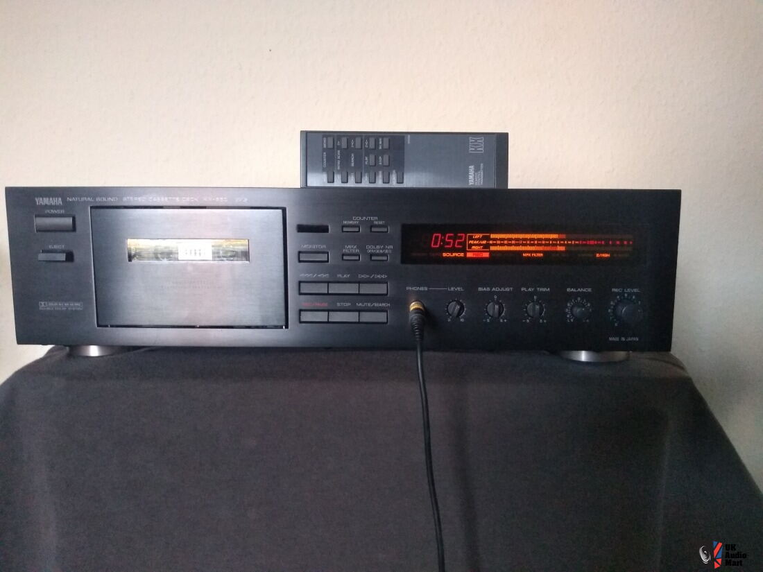 Yamaha KX-650 RS cassette player recorder + remote control Photo ...
