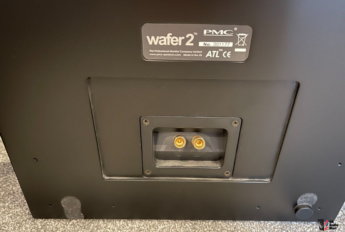 PMC Wafer 2 On Wall Speakers x 2 (Black) Photo #3634042 - UK Audio Mart