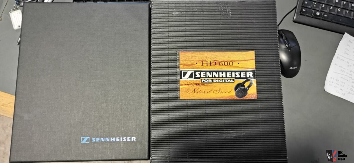 Sennheiser HD 600 Audiophile 300 Ohm Headphones, Excellent Condition ...