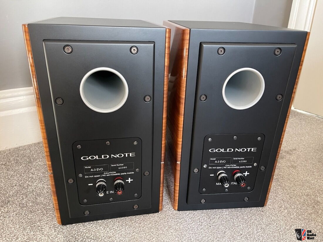 Gold Note Evo 3 Loudspeakers (Ex-Demo) Photo #3718004 - UK Audio Mart