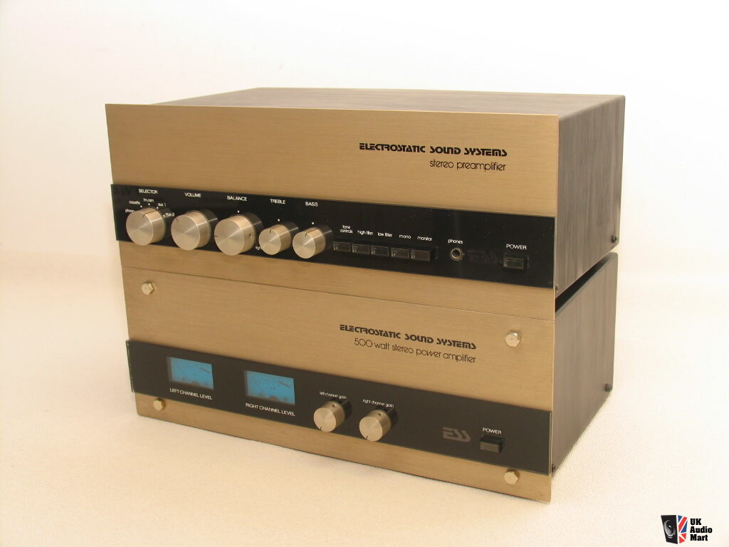 ESS amp 5000 + preamplifier Photo #3725955 - UK Audio Mart