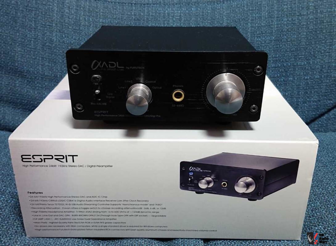 Furutech ADL Esprit Usb dac headphone amplifier! For Sale - UK Audio Mart