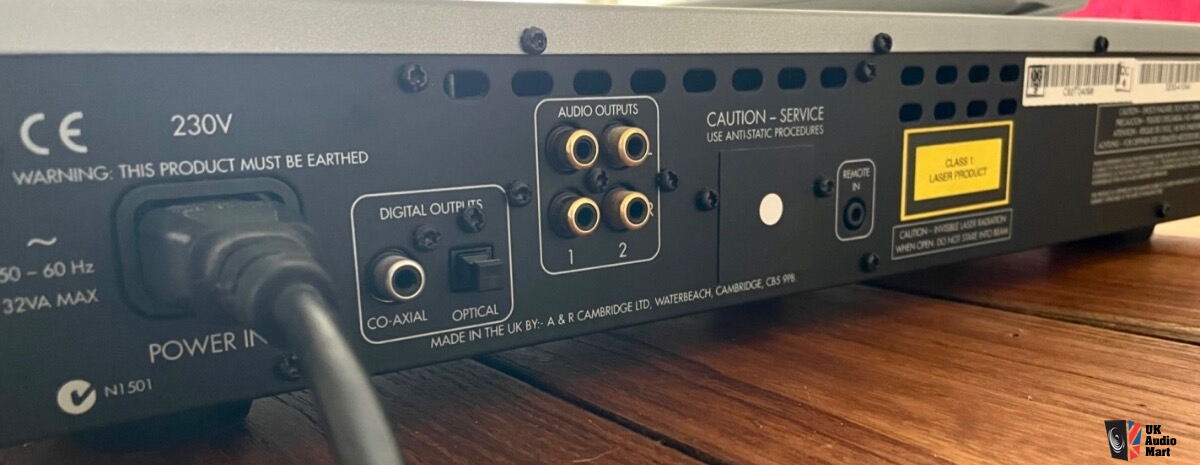 Arcam CD82 CD Player + Arcam CR 314 Remote Photo #3794467 - UK Audio Mart