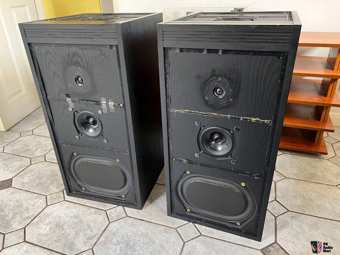 Linn Isobarik Speakers (Pair) + Stands + Aktiv Crossover + Dirak + LK ...