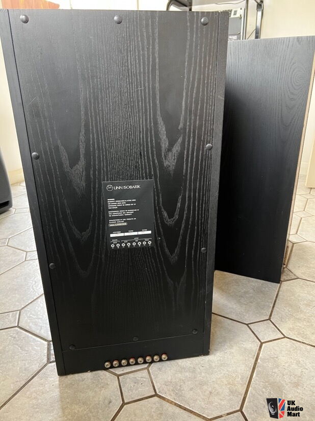 Linn Isobarik Speakers (Pair) + Stands + Aktiv Crossover + Dirak + LK ...