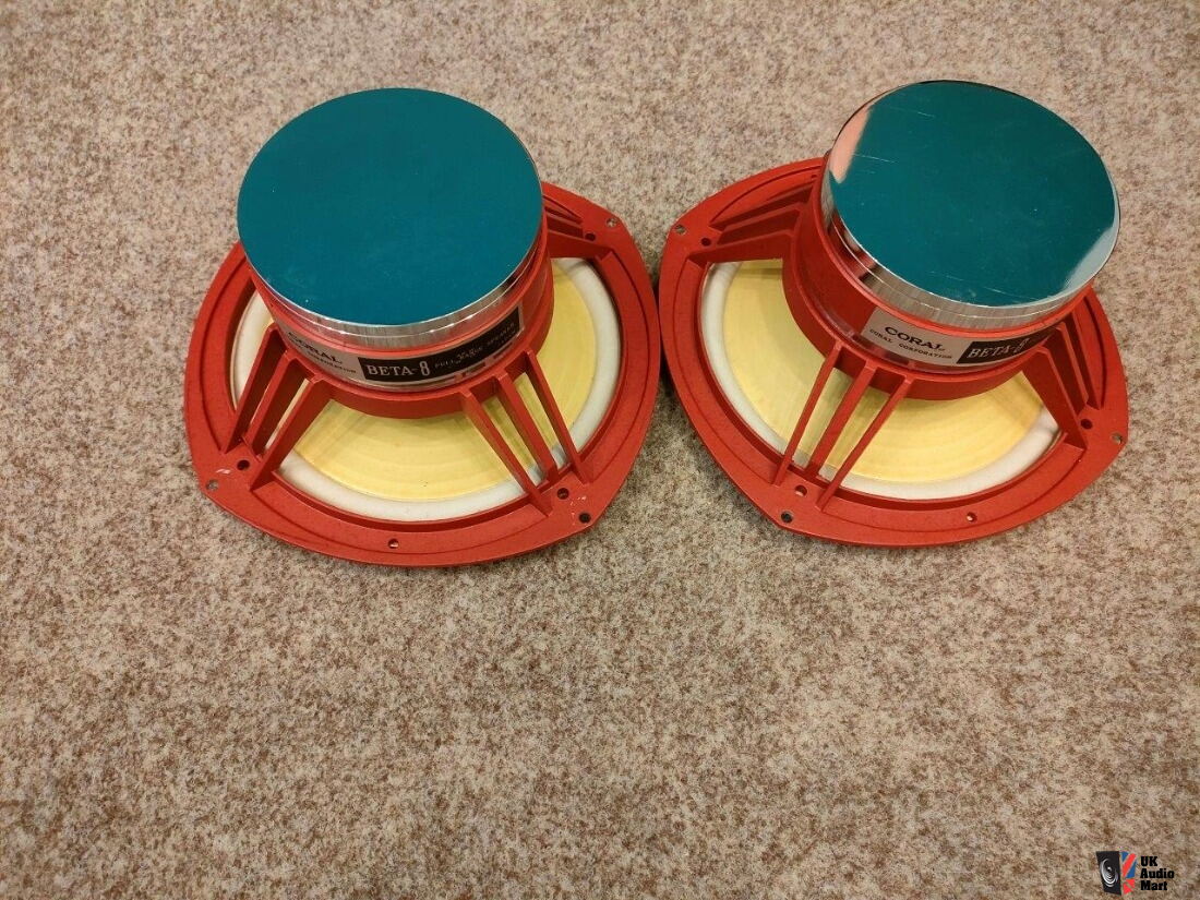 coral BETA-8 speakers Photo #3853260 - UK Audio Mart