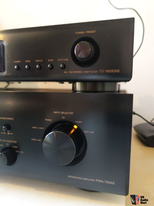Denon PMA-700AE + DAB FM radio tuner TU-1800DAB + remote control Photo ...