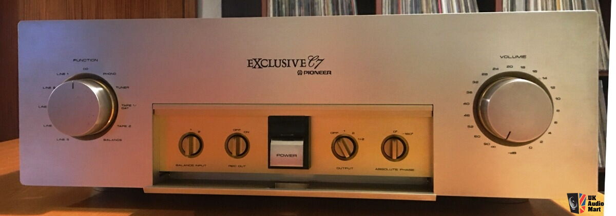 Pioneer Exclusive C7 Pre Amplifier Photo #3935433 - UK Audio Mart