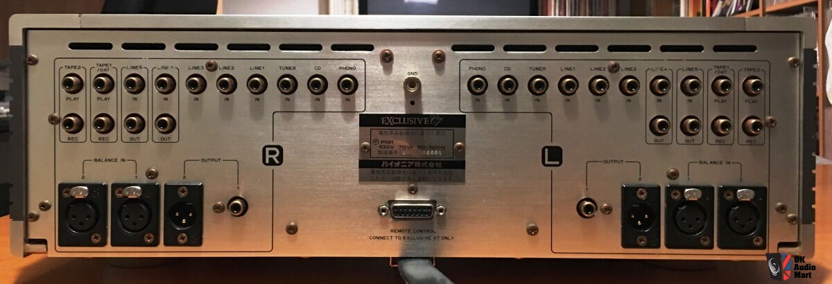 Pioneer Exclusive C7 Pre Amplifier Photo #3935433 - UK Audio Mart
