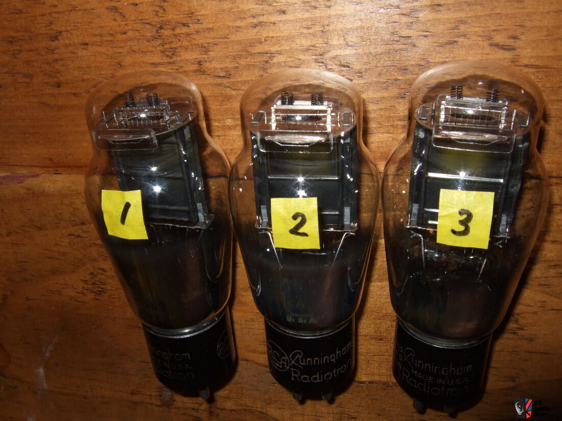 RCA Cunningham 2a3 Monoplate tubes Photo #3965454 - UK Audio Mart