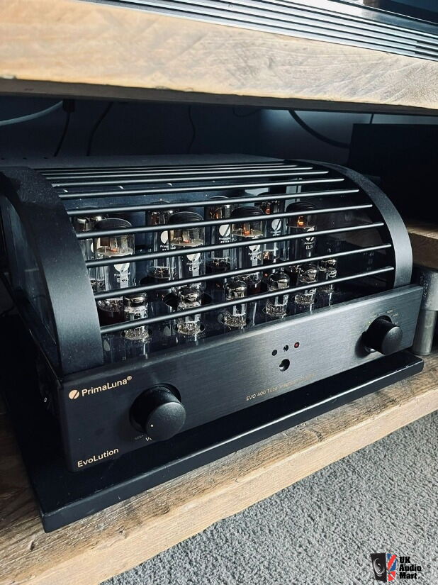Prima Luna Evo 400 Integrated Valve Amplifier Black For Sale - UK Audio ...