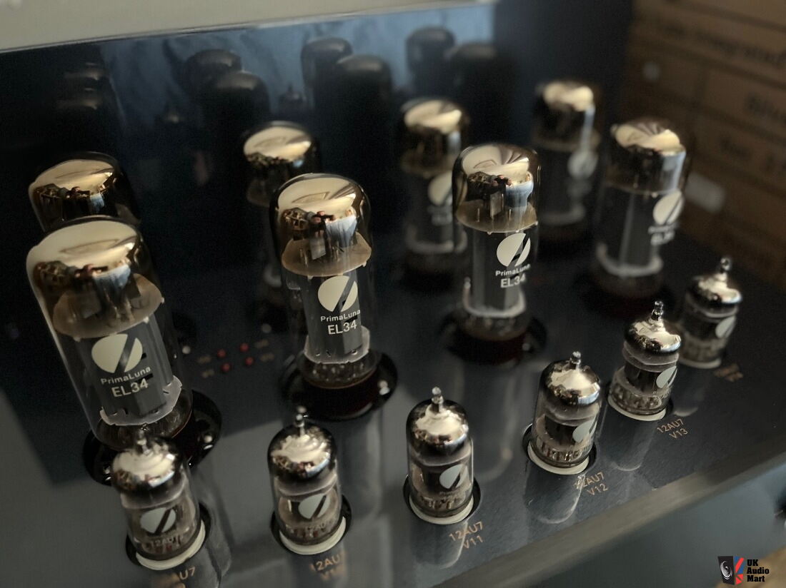 Prima Luna Evo 400 Integrated Valve Amplifier Black Photo #3965792 - UK ...