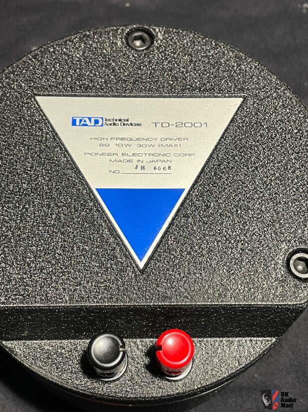 TAD TD-2001 1" High End High frequency drivers 100% original Beryllium ...