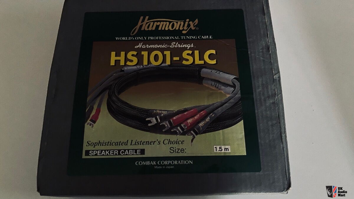 2 Pairs HS-101 SLC and 101 SLC SUPER MAX speaker cables Photo #4007204 ...
