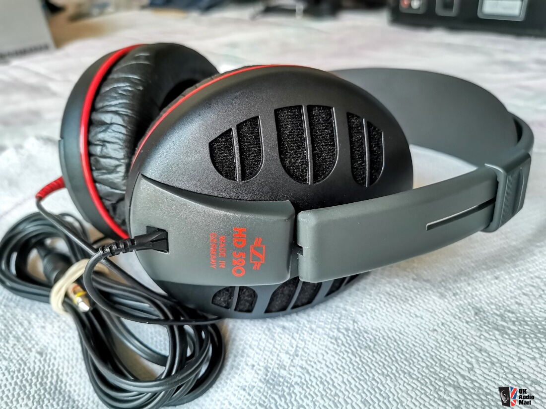 Sennheiser HD 520 Audiophile 600 Ohm Headphones, Rare, Excellent ...
