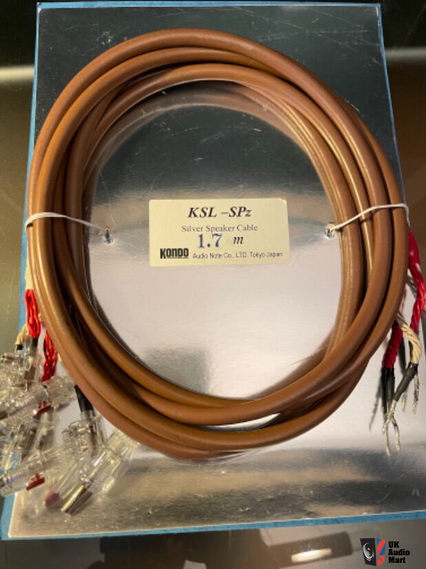 Kondo Ksl-Spz speaker cable 1,7 mt pair #2 Photo #4111915 - UK Audio Mart