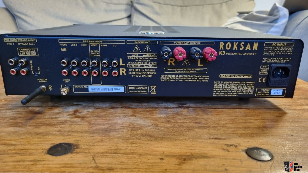 Roksan K3 Integrated Amplifier - Excellent Photo #4139047 - UK Audio Mart