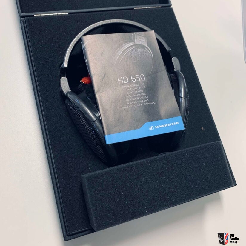 Sennheiser HD 650 Headphones inc. New OEM Cable & Ear-pads & Upgraded ...