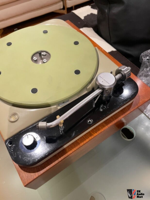 Thorens TD124 early serial n. 1693 and Thorens TP14 tonearm Photo ...