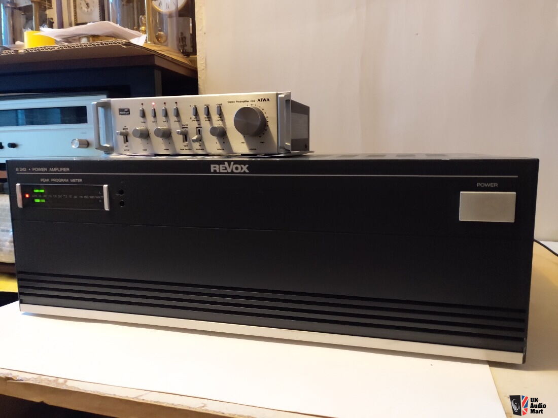 Revox B 242 Stereo Power Amplifier For Sale - UK Audio Mart