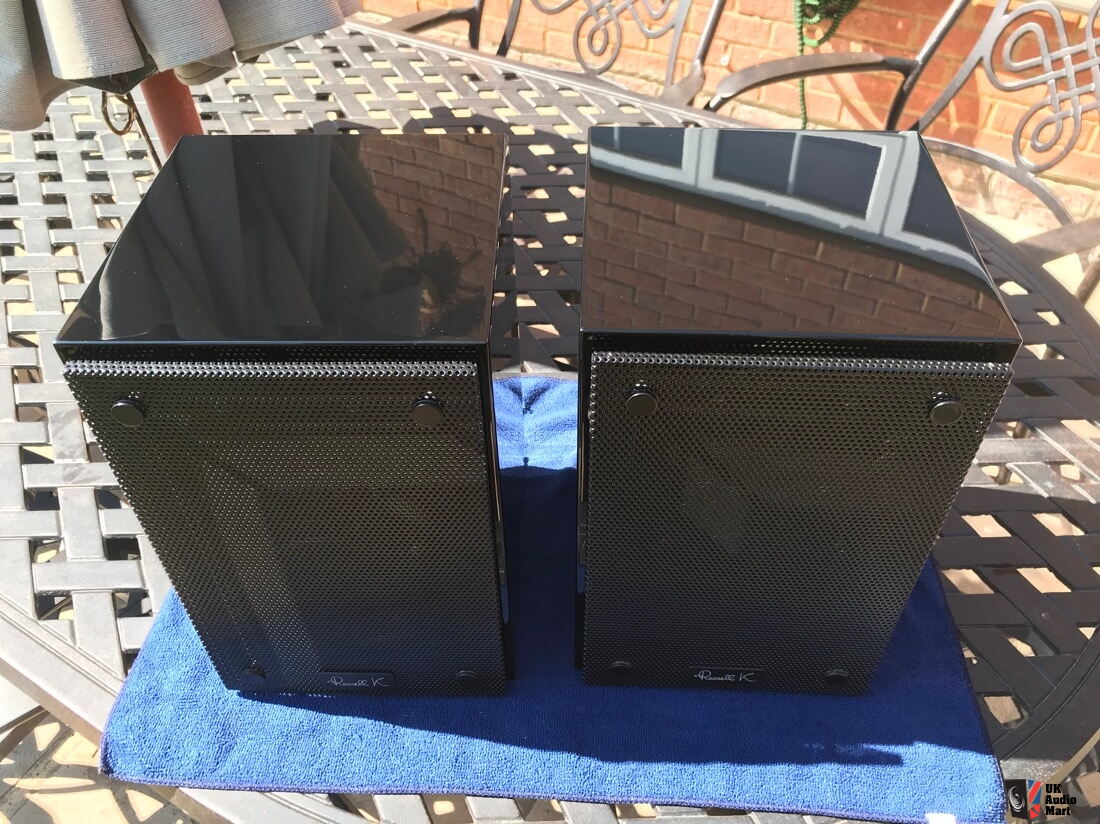 Russell K Red 50 Speakers Hi Gloss Black Photo #4247817 - UK Audio Mart
