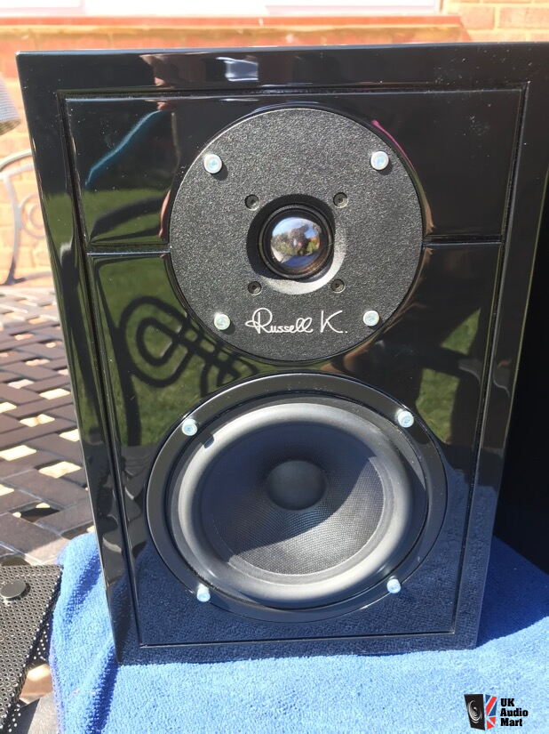Russell K Red 50 Speakers Hi Gloss Black Photo #4247818 - UK Audio Mart