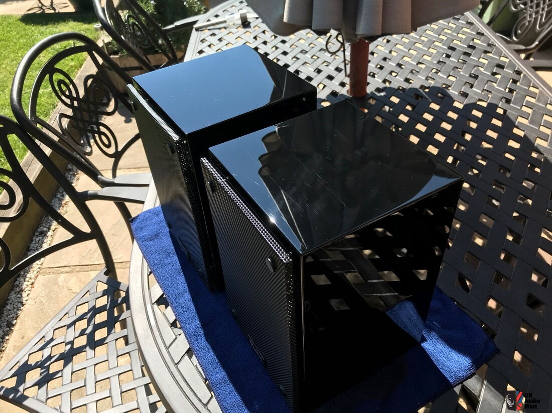 Russell K Red 50 Speakers Hi Gloss Black Photo #4247818 - UK Audio Mart