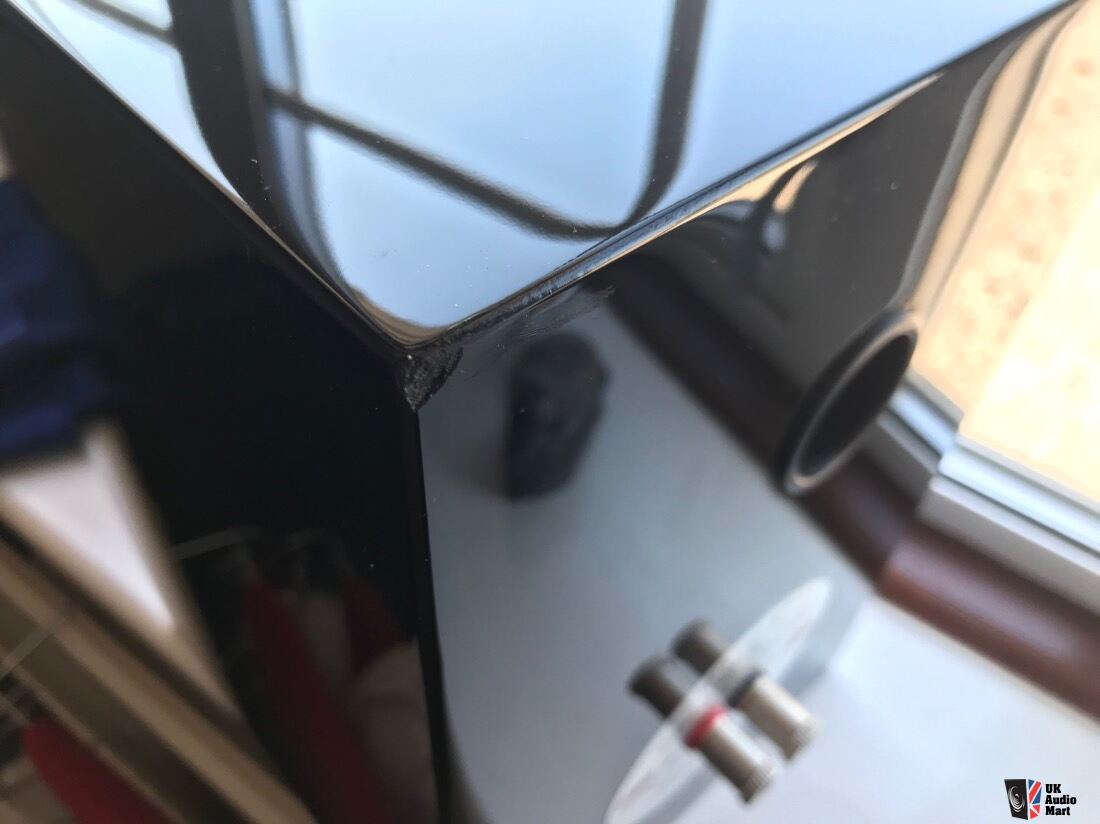 Russell K Red 50 Speakers Hi Gloss Black Photo #4247818 - UK Audio Mart