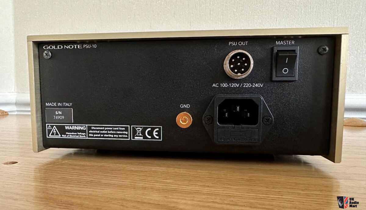 Gold Note PSU-10 Power Supply (Ex-Demo) Photo #4303135 - UK Audio Mart