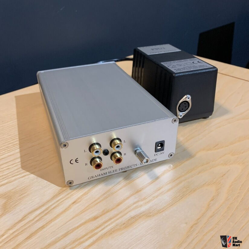 Graham Slee Solo Ultra Linear DE Headphone Amplifier with PSU1 Photo ...