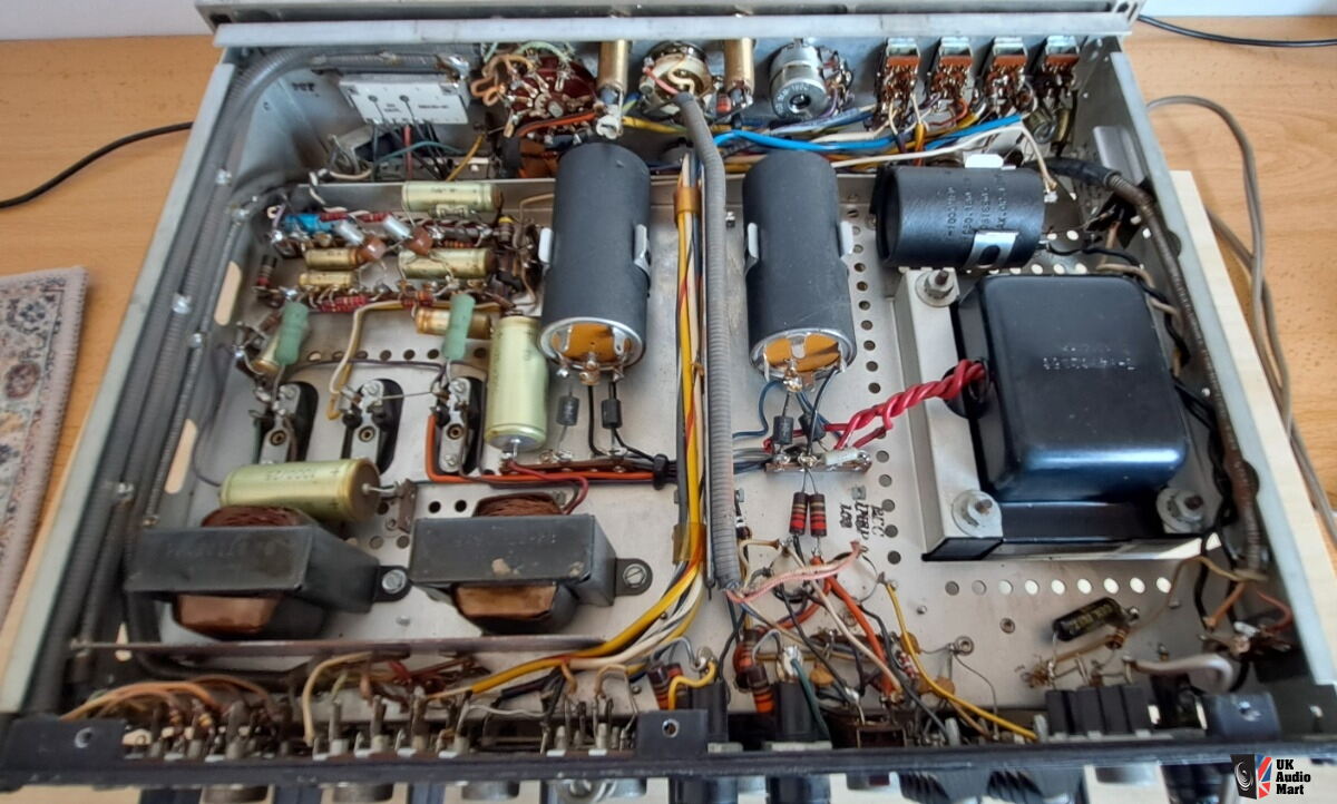 Fisher TX-300 Vintage Power Amplifier with original wooden cabinet ...