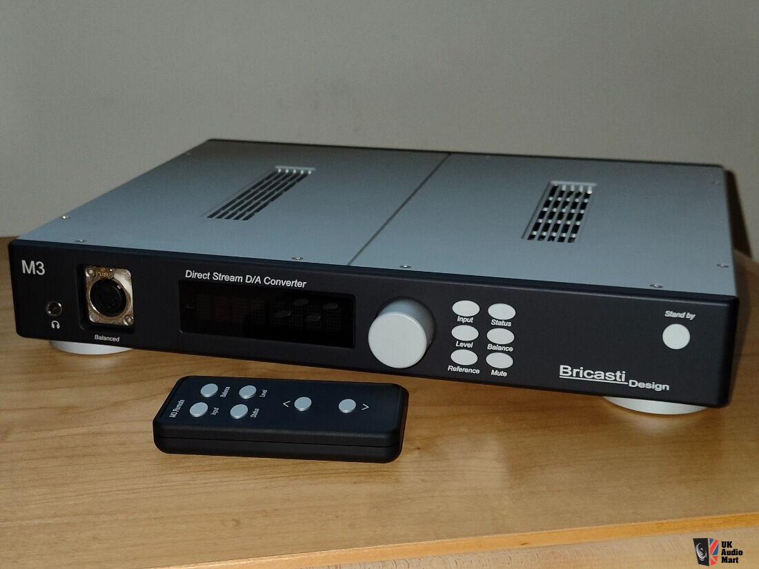 Bricasti M3 Dac, Headphone Amp, Network + Remote For Sale - UK Audio Mart