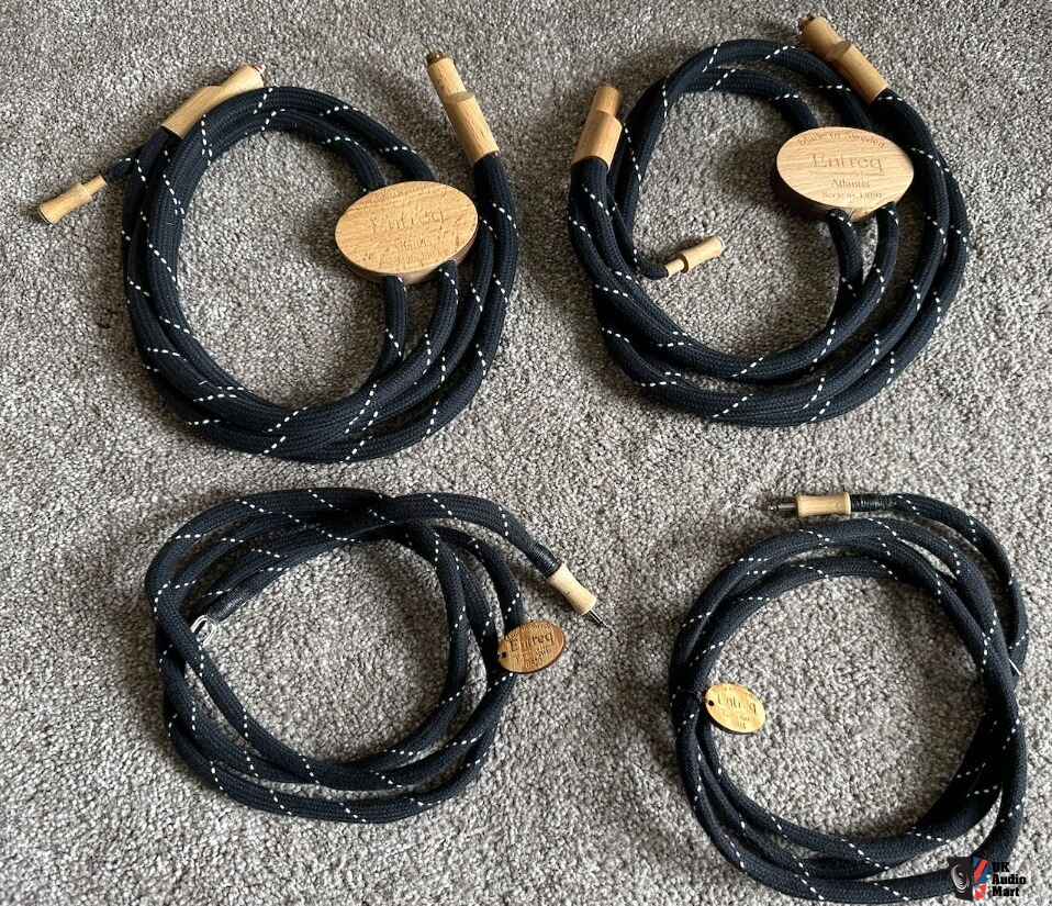 Entreq Atlantis RCA Interconnect Cable Dealer Ad - UK Audio Mart