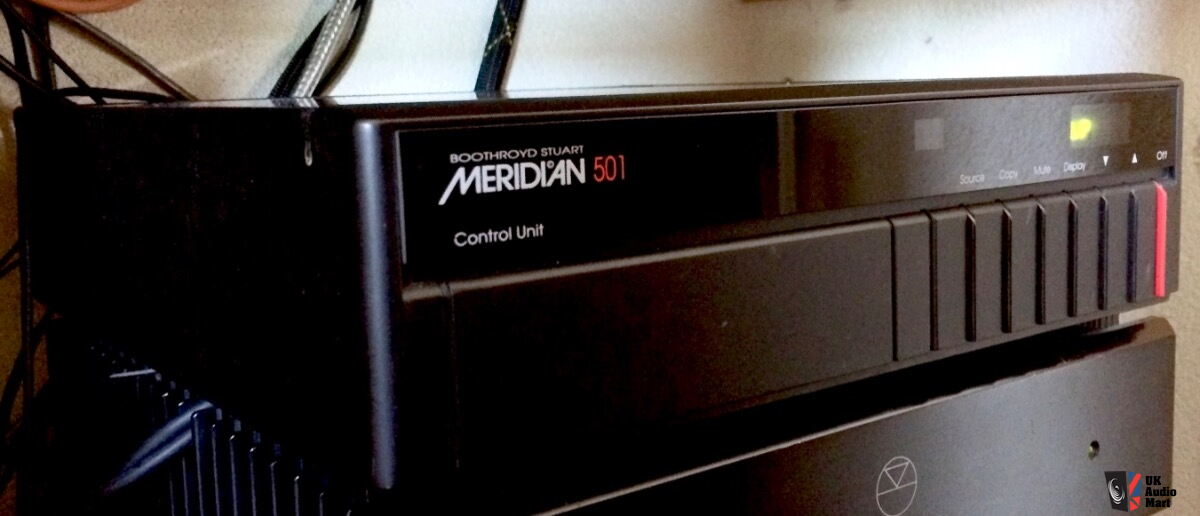 Meridian 501 Preamp Line + Meridian MSR Remote Control Photo #4552016 ...