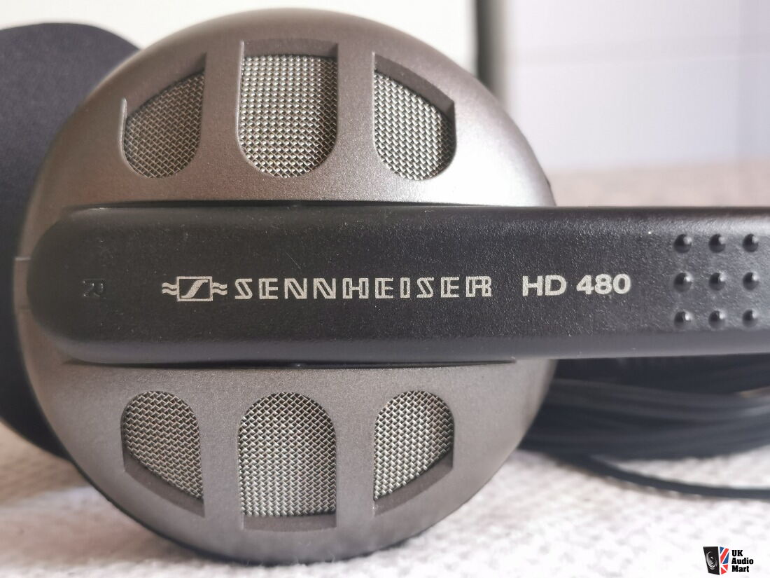 Sennheiser HD 480, 70 Ohms Headphones, Excellent condition, Renewed Ear ...