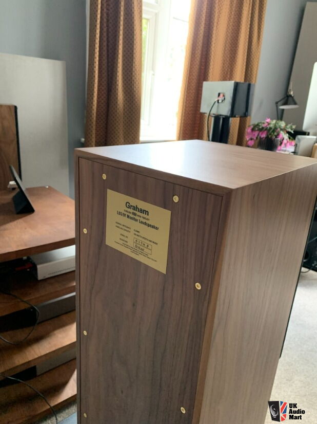 Graham Audio LS5/9f Loudspeakers Walnut (the best colour!) Perfect ...